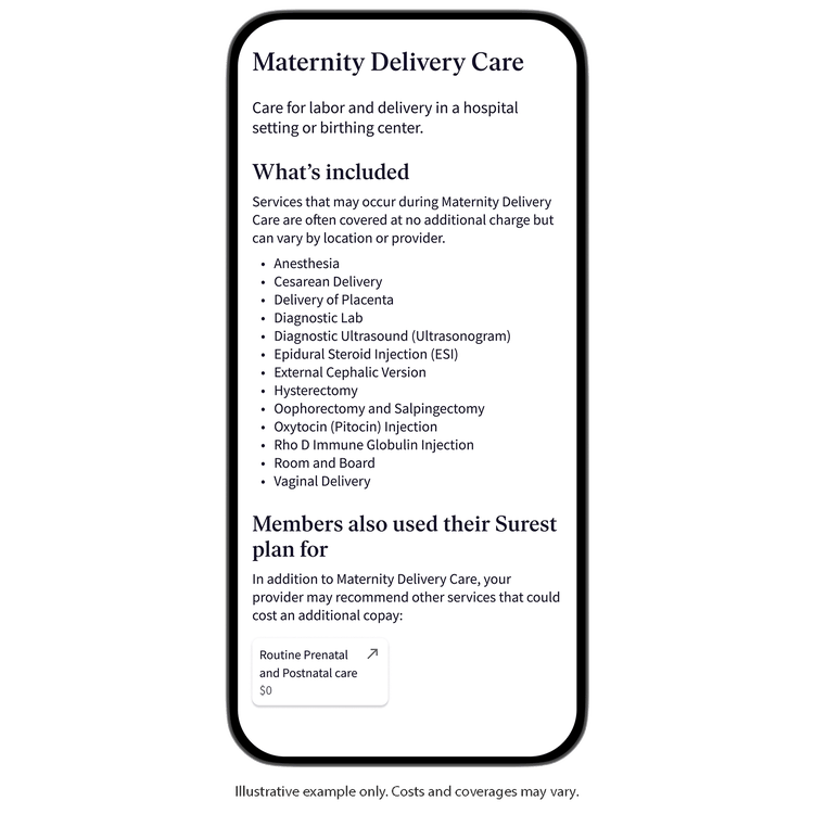 How to search with the Surest health plan.