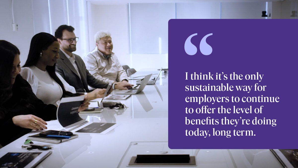 Finding a long-term approach to health care benefits.